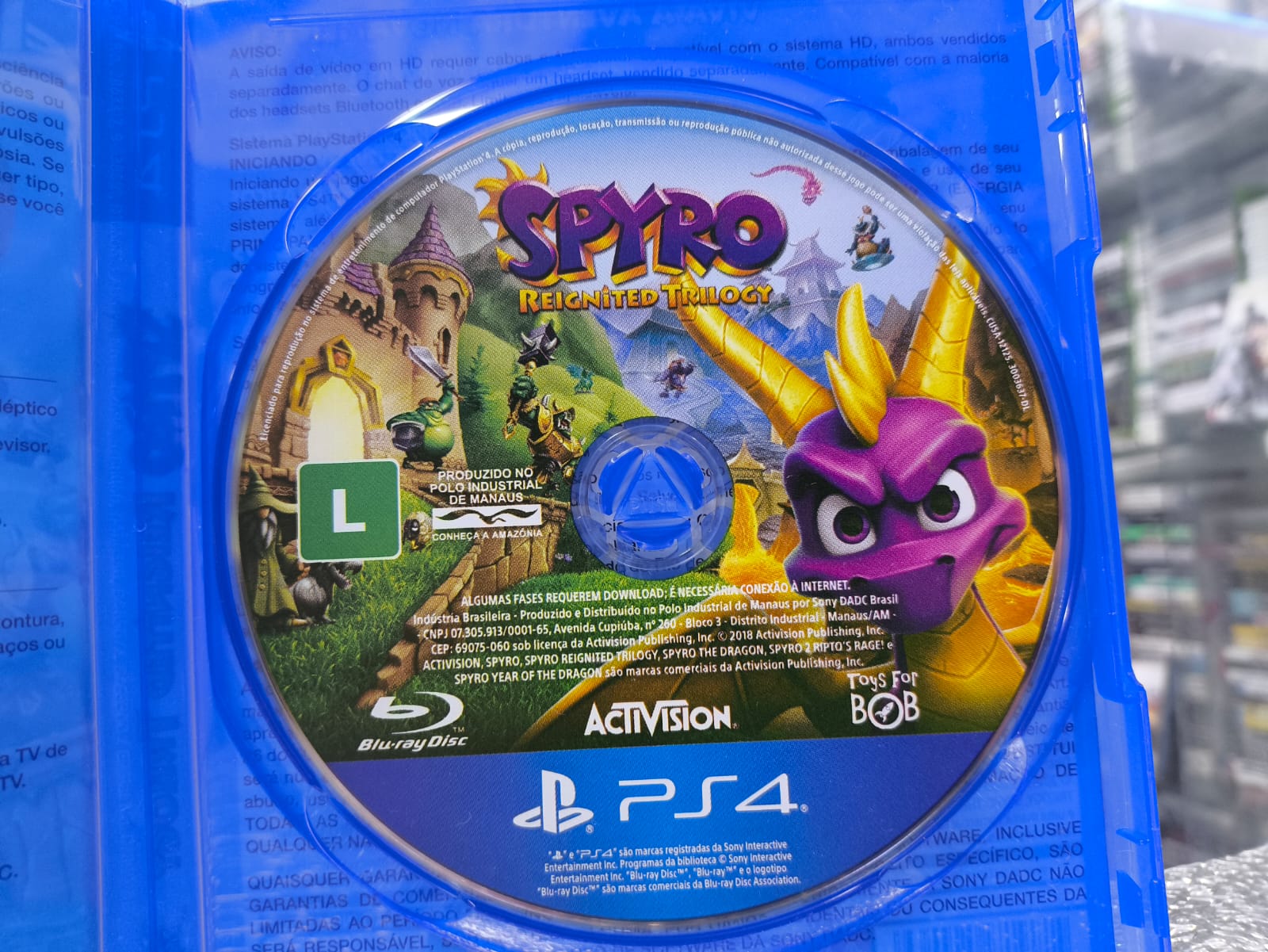 Spyro: Reignited Trilogy - PlayStation 4 (Usado) - Nelson Games