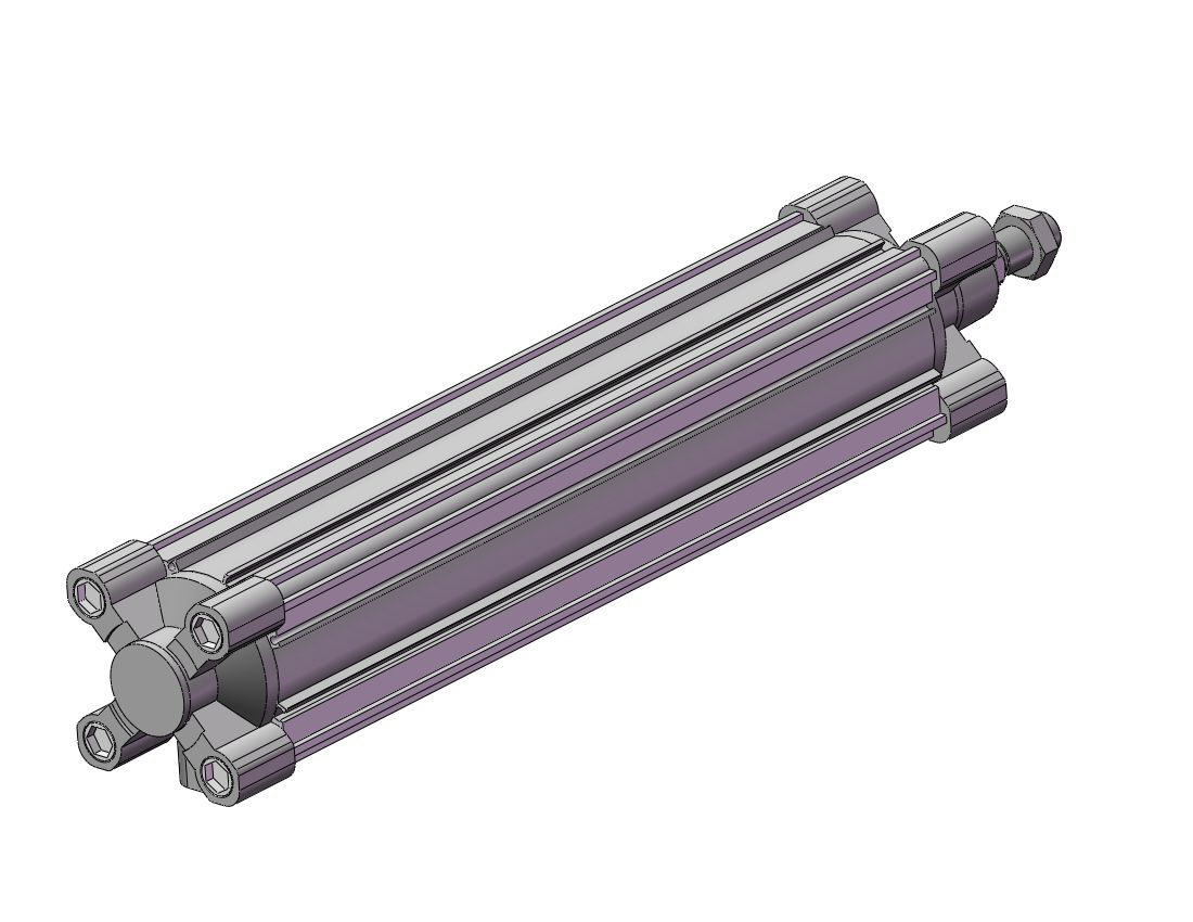 SMC CP96SDB80-400C CILINDRO PNEUMATICO DUPLA ACAO ISO 15552 DIAMETRO 80 ...