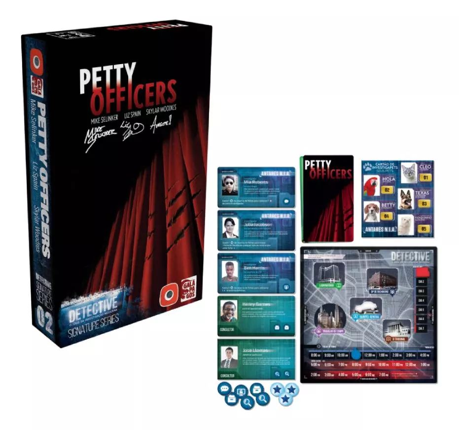Detective Signature Series Petty Officers (Expansao) - Drop1 - Jogos de ...