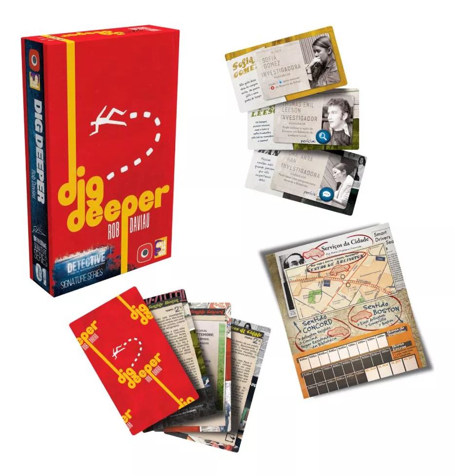 Detective Signature Series Dig Deeper (Expansao) - Drop1 - Jogos de ...