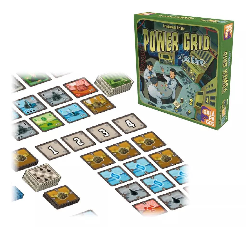 Power Grid Card Game - Drop1 - Jogos de Tabuleiro | Jogos de Cartas ...