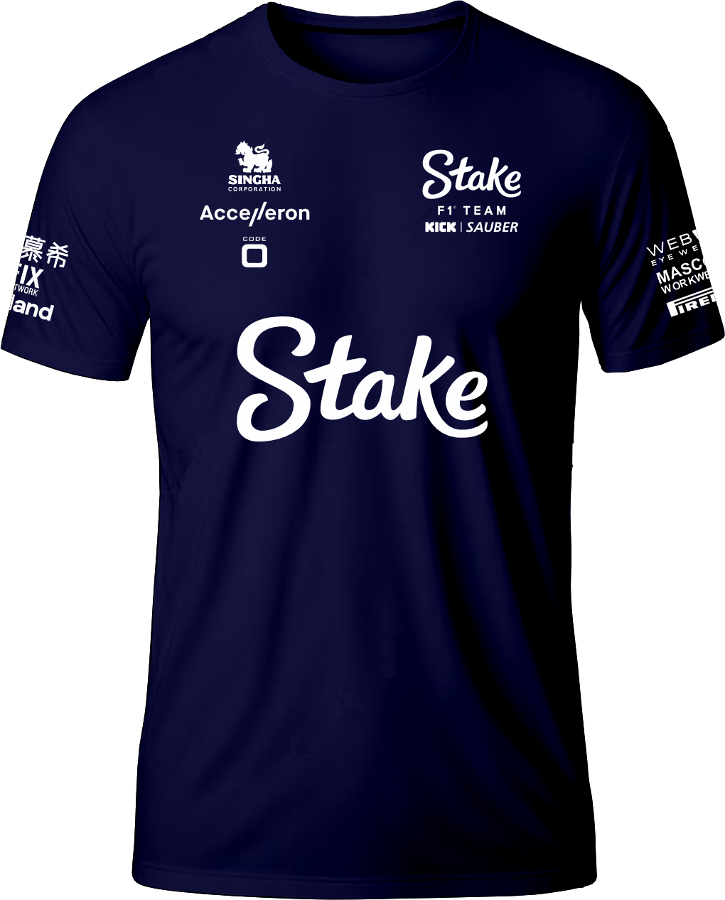 Camiseta Stake F1 Team Sauber - ExtremeDesigns