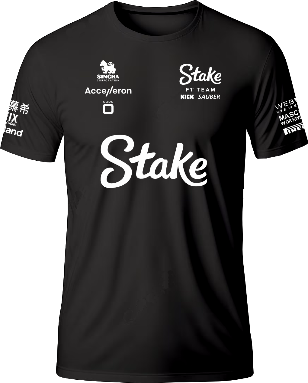 Camiseta Stake F1 Team Sauber - ExtremeDesigns