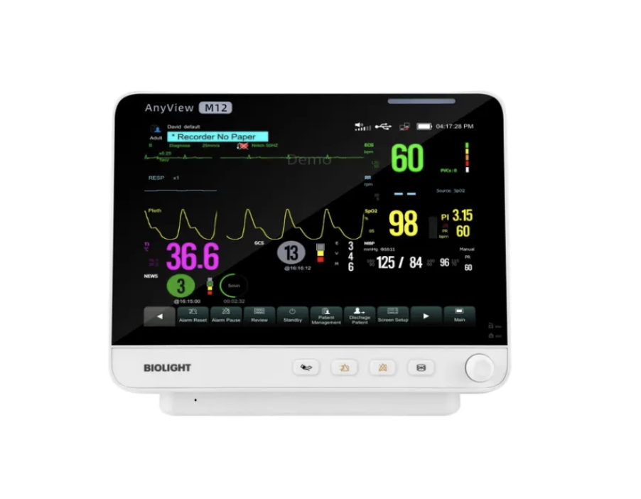 Monitor Multiparamétrico BIOLIGHT M12 - Medaxo