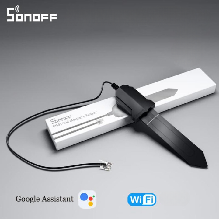Sonoff TH16 Elite + Sensor Umidade Do Solo MS01 - Luminolândia