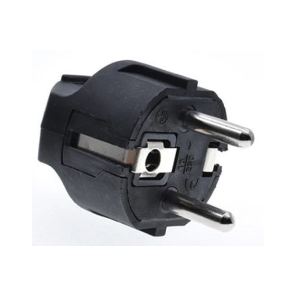 Plug Tomada Macho Padrão Europeu Alemão 16a Alta Qualidade - Luminolândia