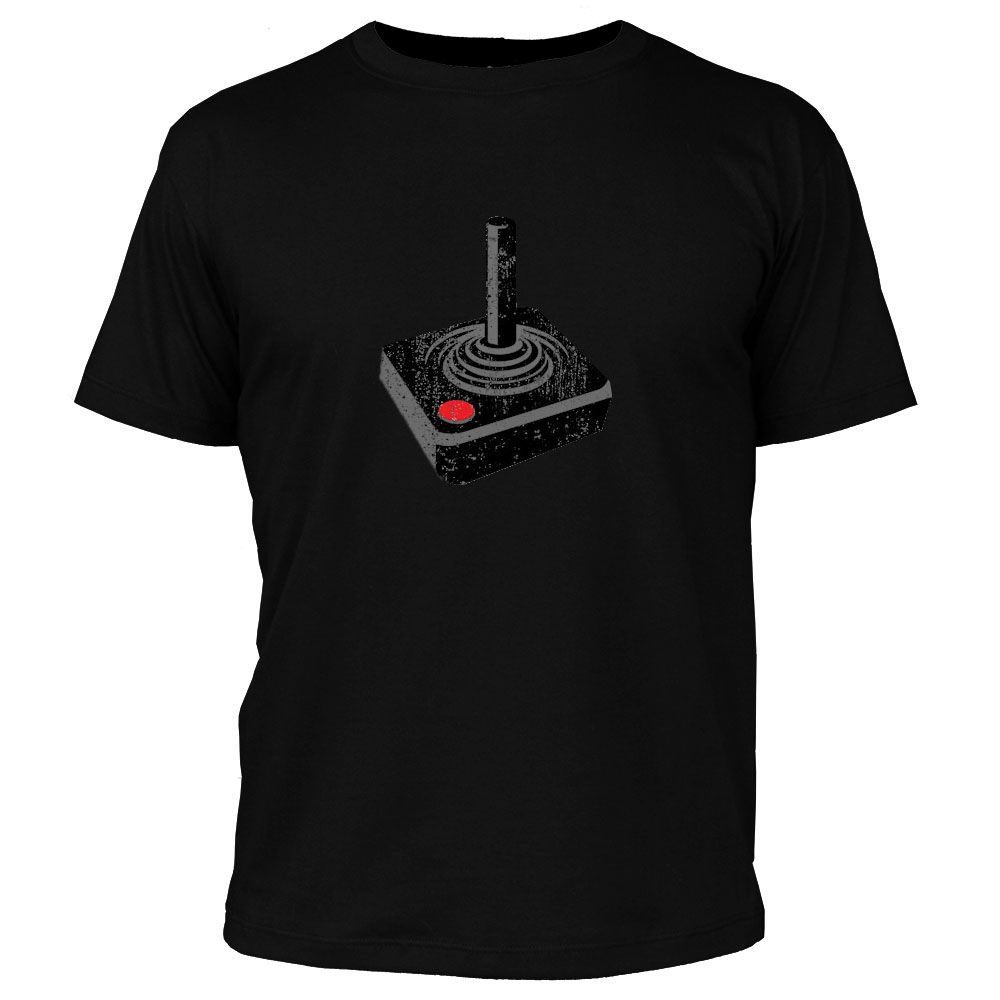Camiseta Dasantigas Atari - Joystick - DASANTIGAS