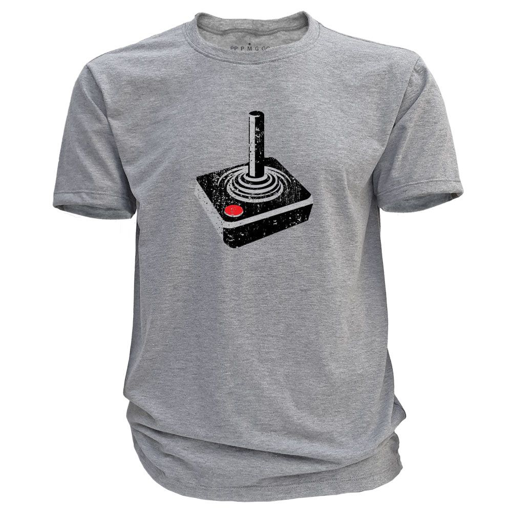 Camiseta Dasantigas Atari - Joystick - DASANTIGAS