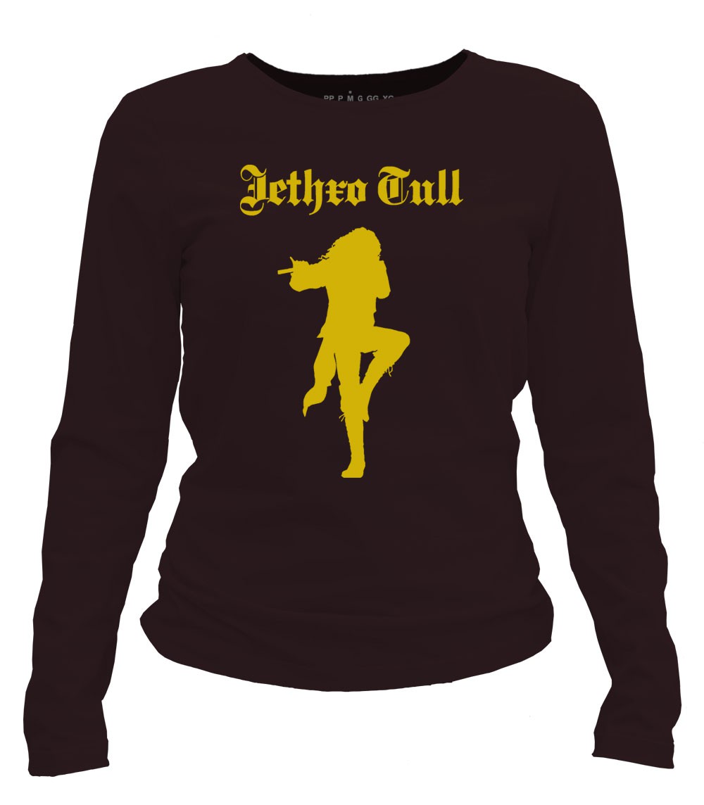 Camiseta Dasantigas Manga Longa feminina - Jethro Tull - DASANTIGAS