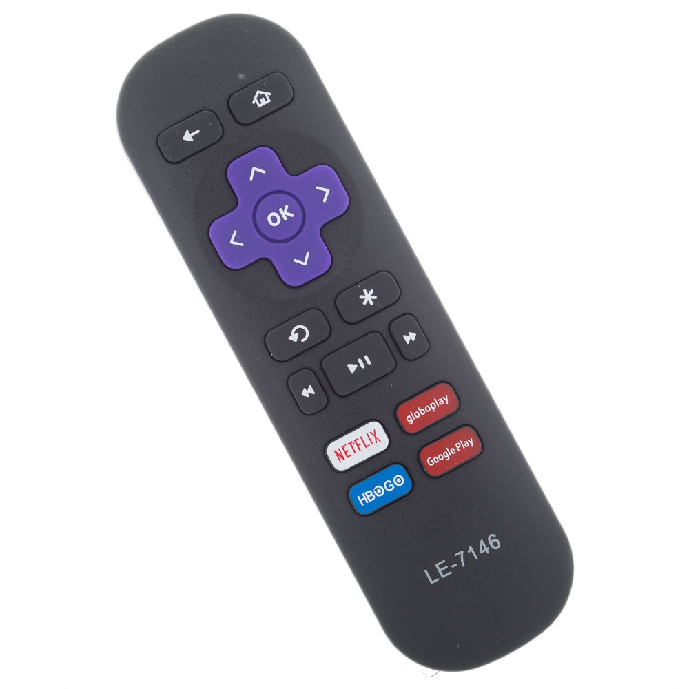 Controle Remoto Para Receptor Roku TV LE7146 - Loja dos Controles em ...