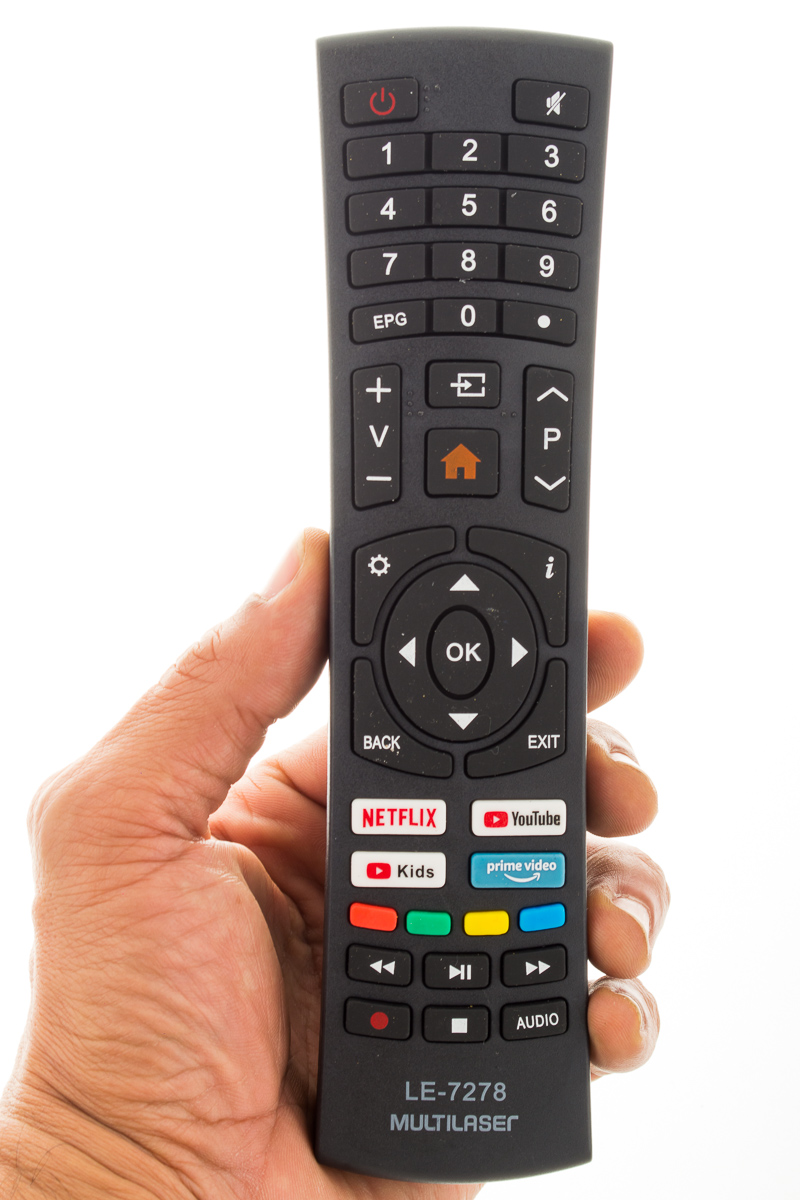 Controle Remoto Para Tv Multilaser Smart Tl032 Tl027 LE7278 LE-7278 - Loja dos Controles em Belo ...