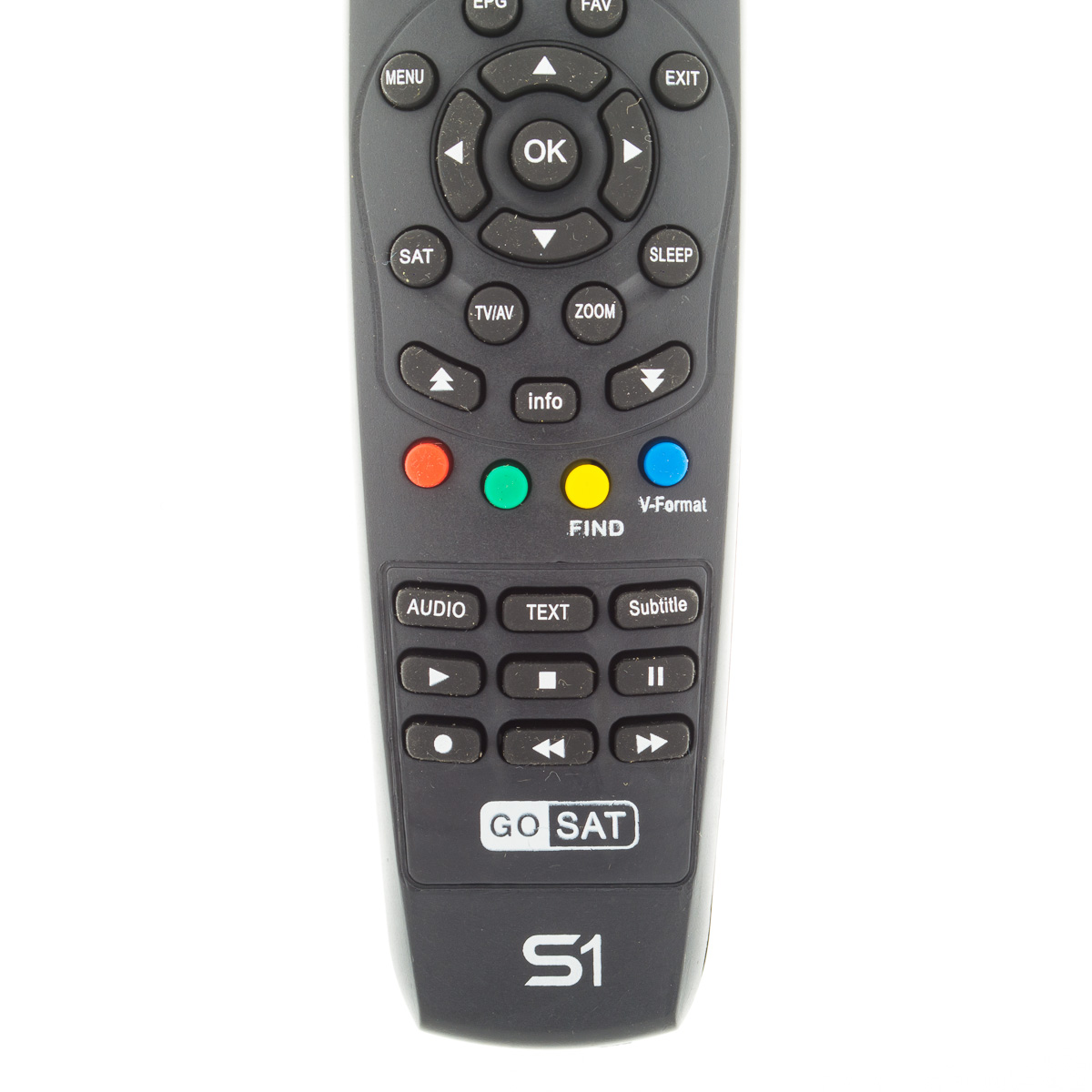 Controle Remoto Para Receptor GOSAT S1 CRS7089 CRS-7089 - Loja dos Controles em Belo Horizonte