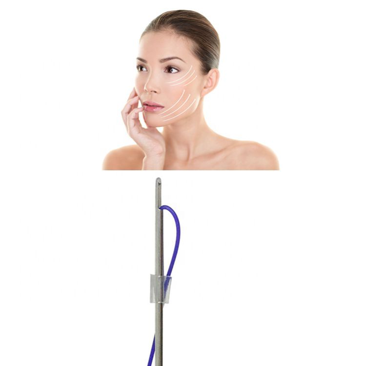 Fios de Sustentação Sculpt Fishbone 18G x 100mm ponta romba cânula W ...