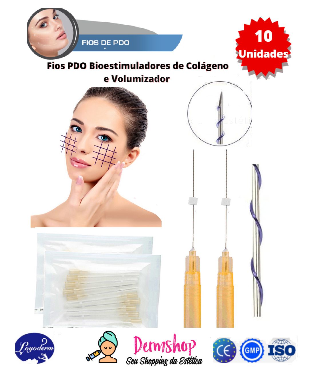 Fios De Pdo Parafuso - BRAINCP