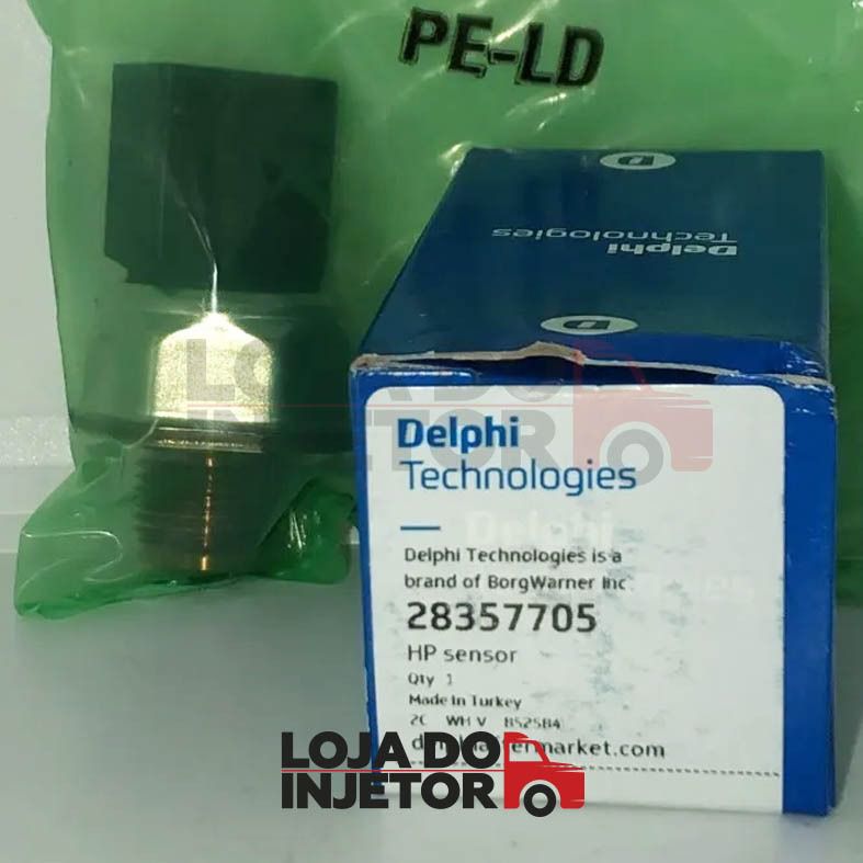 Sensor Tubo Rail Hyundai Hr 2.5 Original Delphi 9307-528A - Loja do ...