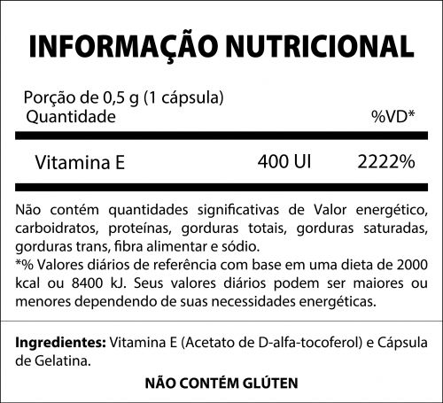 VITAMIN E 400 - Bioghen