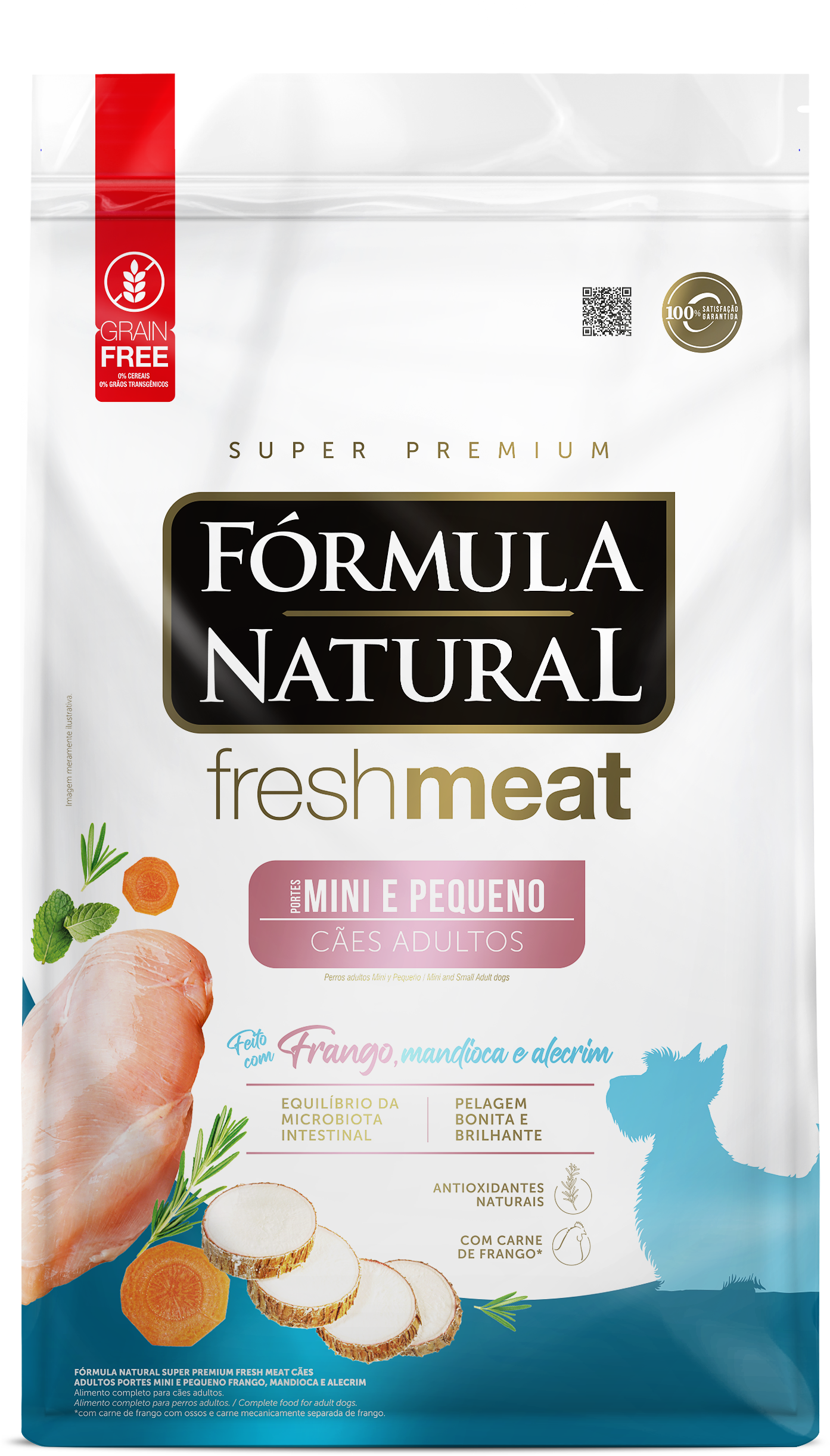 Ração Fórmula Natural Fresh Meat Adultos Portes Mini e Pequeno | PET H ...
