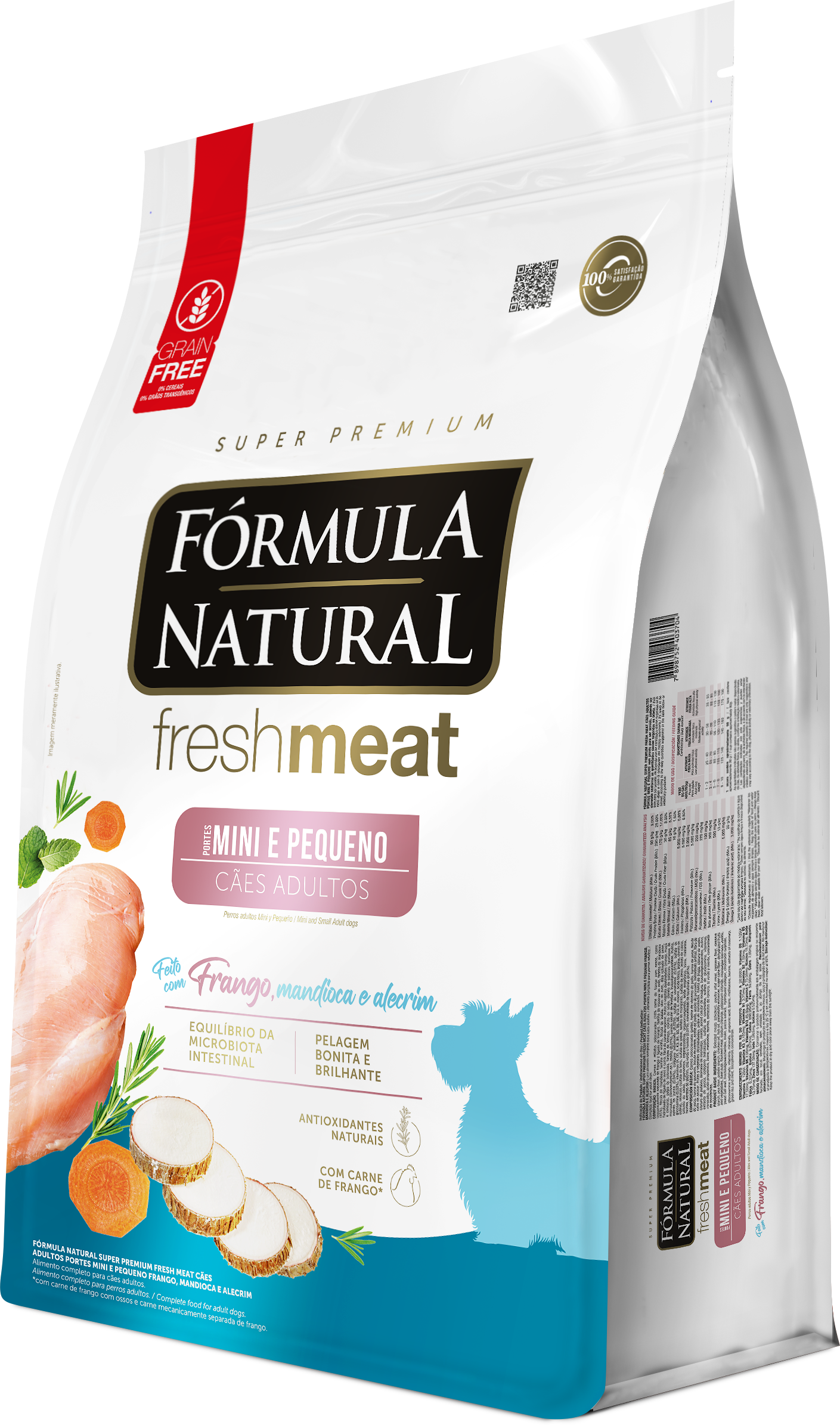 Ração Fórmula Natural Fresh Meat Adultos Portes Mini e Pequeno | PET H ...
