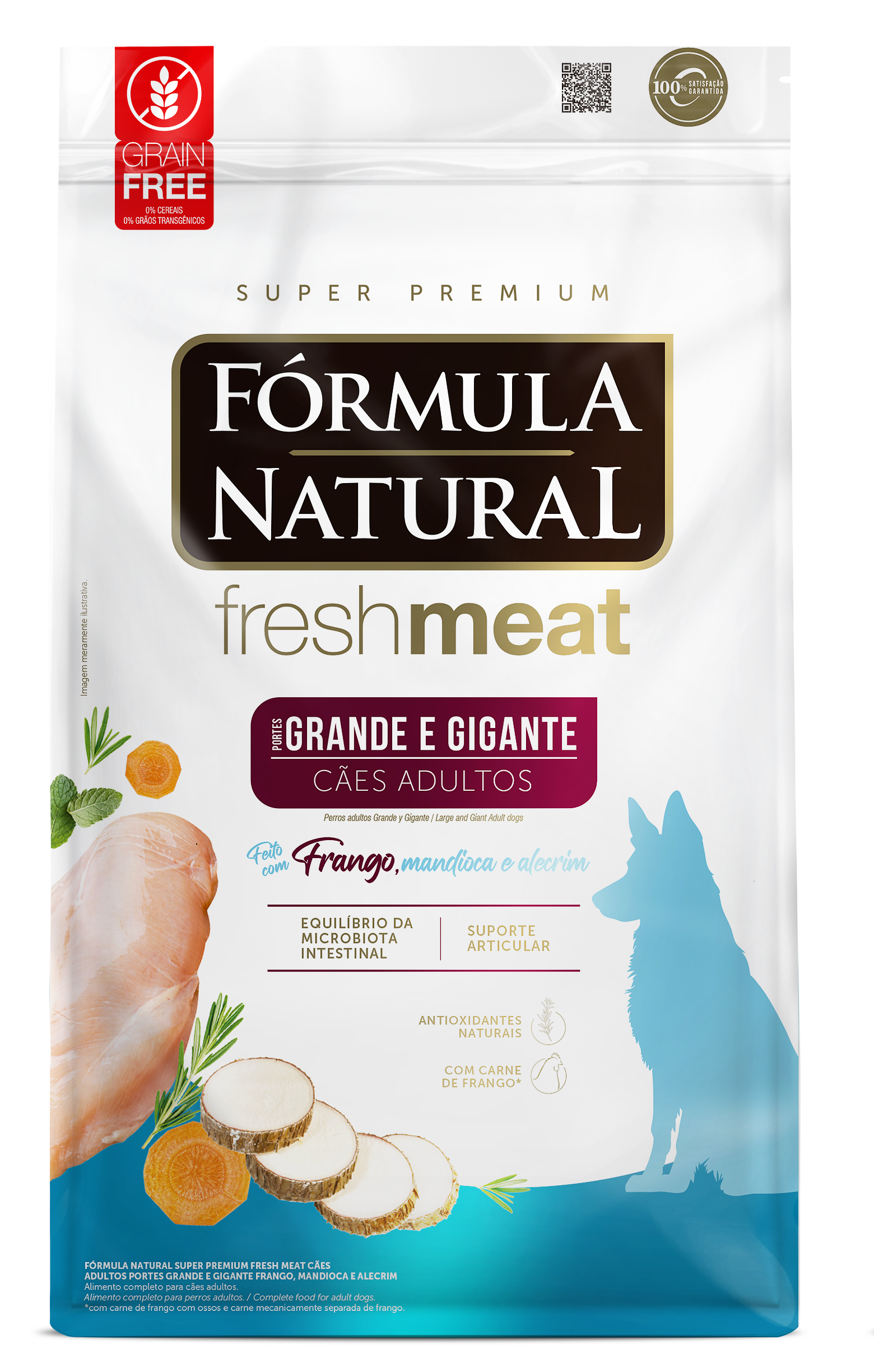 Fórmula Natural Fresh Meat Adultos Grande e Gigante 12kg | PET HERE ...