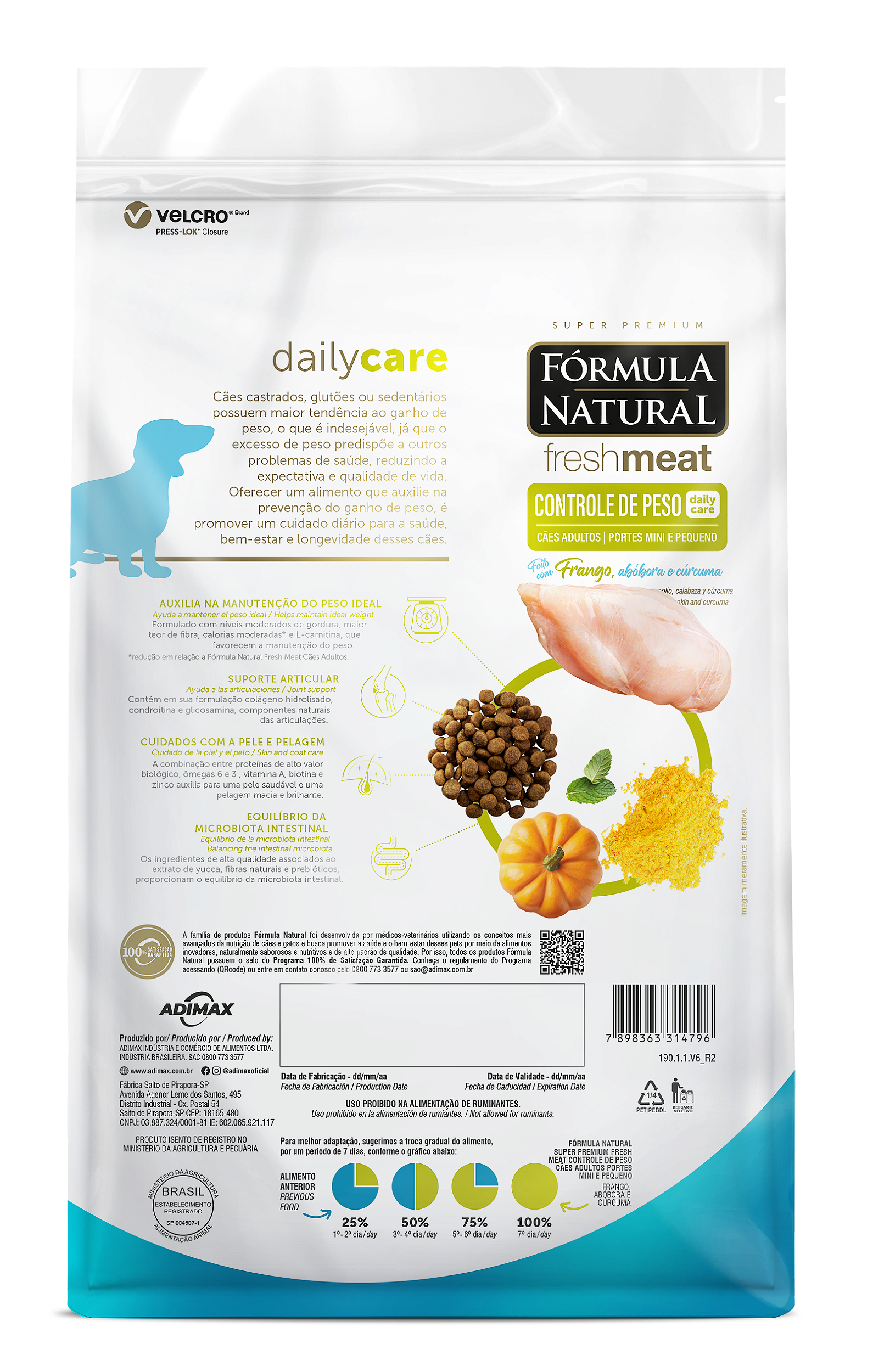 Ração Fórmula Natural Fresh Meat Controle de Peso 10kg | PET HERE - Pet ...