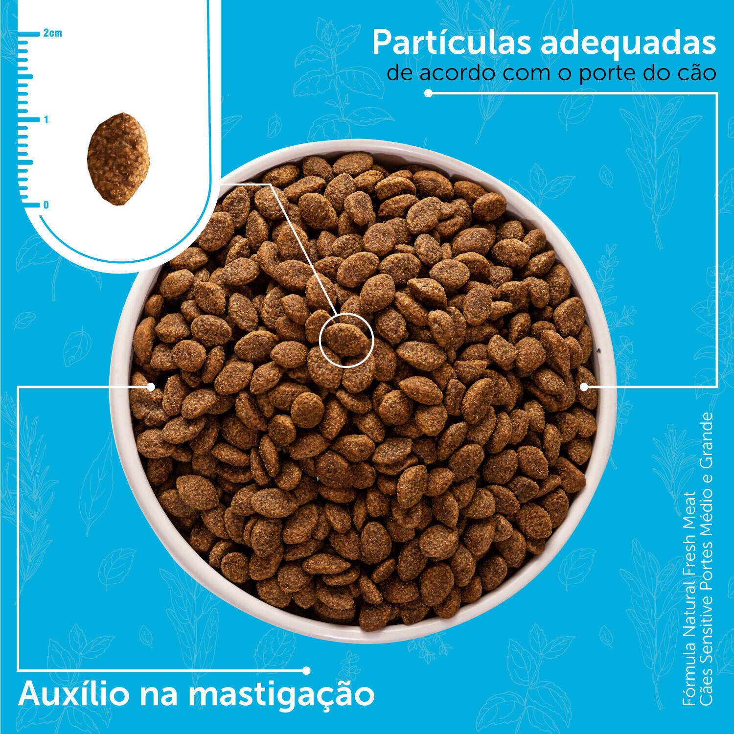 Fórmula Natural Fresh Meat Sensitive Cordeiro 12kg | PET HERE - Pet Here