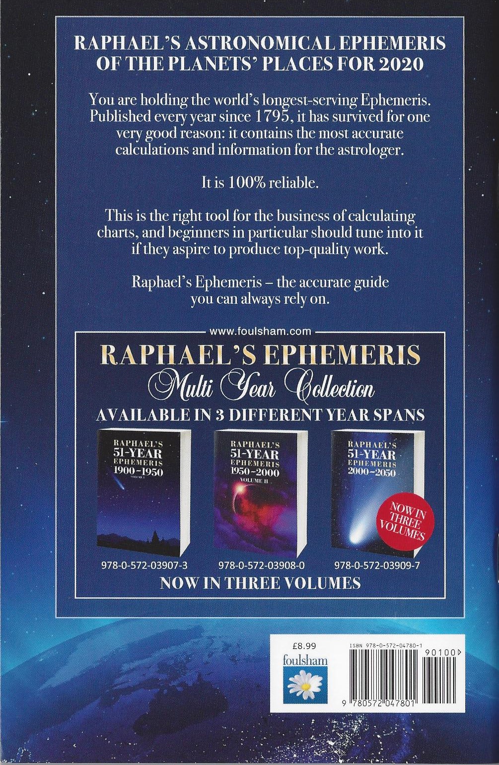 Raphael´s Ephemeris for 2020 - Livraria da Regulus