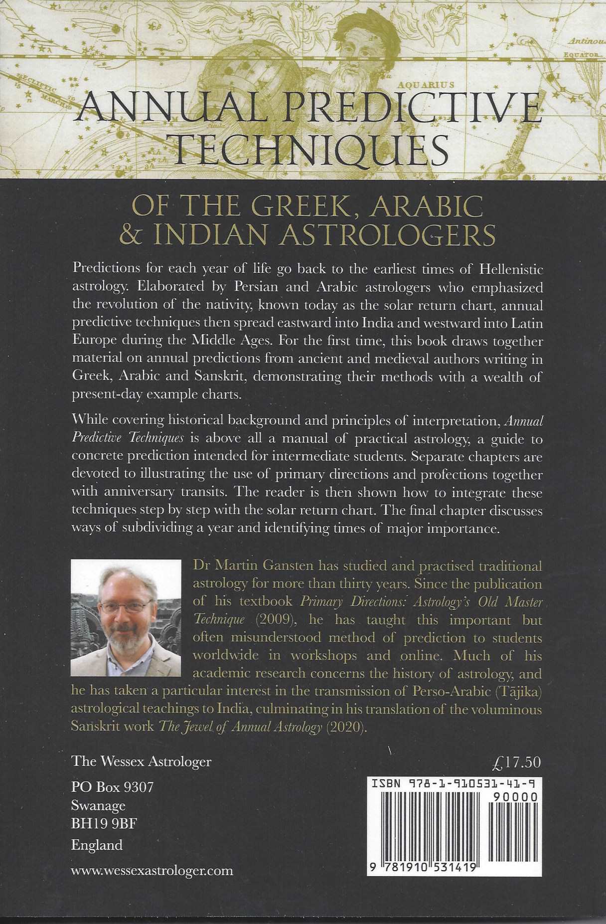 Annual Predictive Techniques - Livraria da Regulus