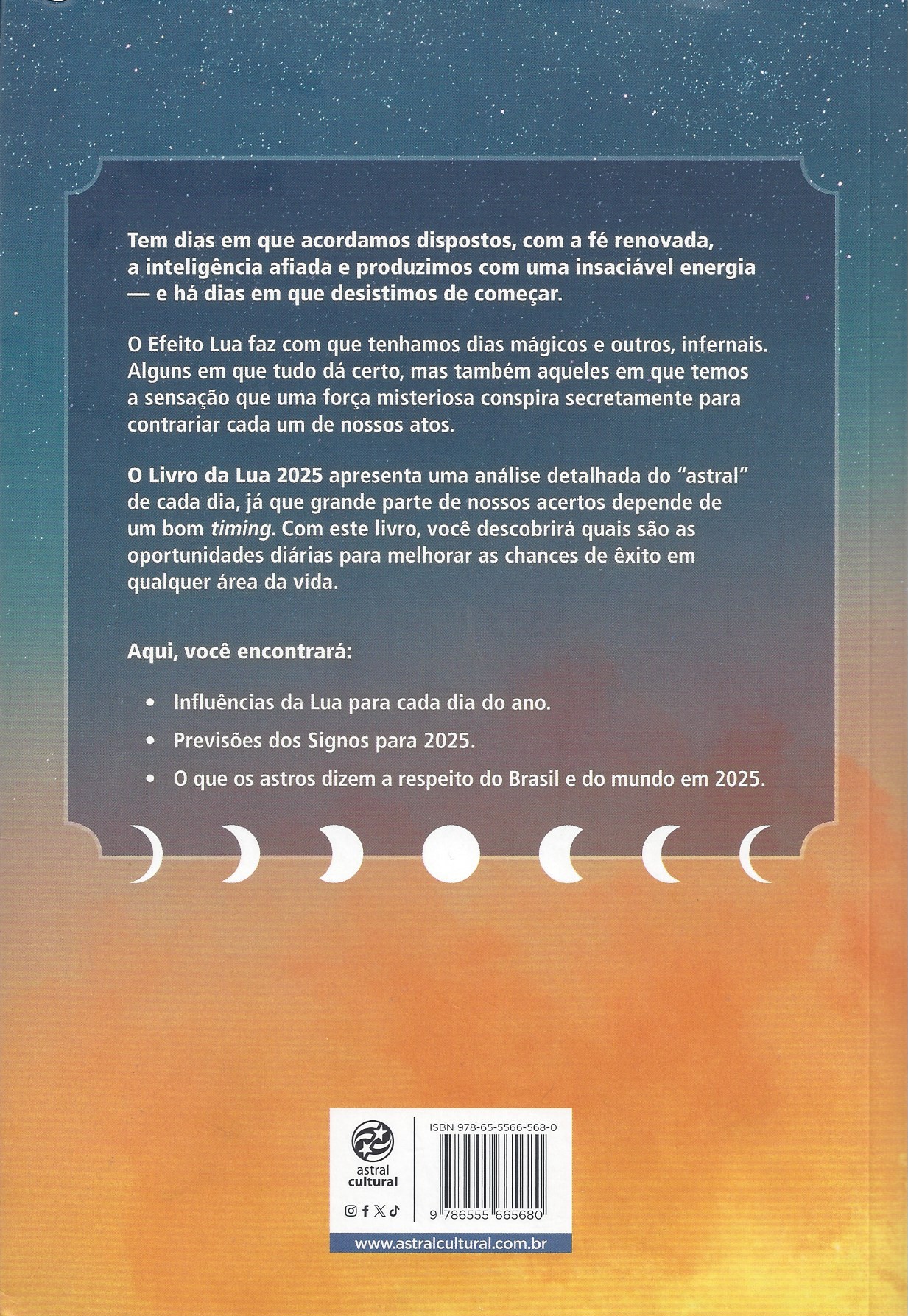 O Livro da Lua 2025 - Livraria da Regulus