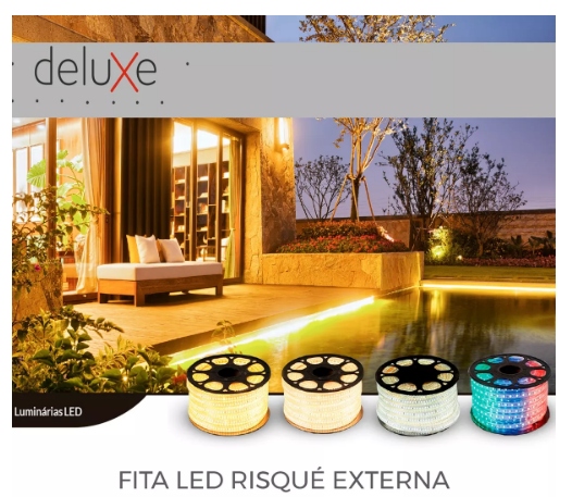 Fita Led 25 metros externa 220V 4000k luz branca neutra IP67 - Avant ...