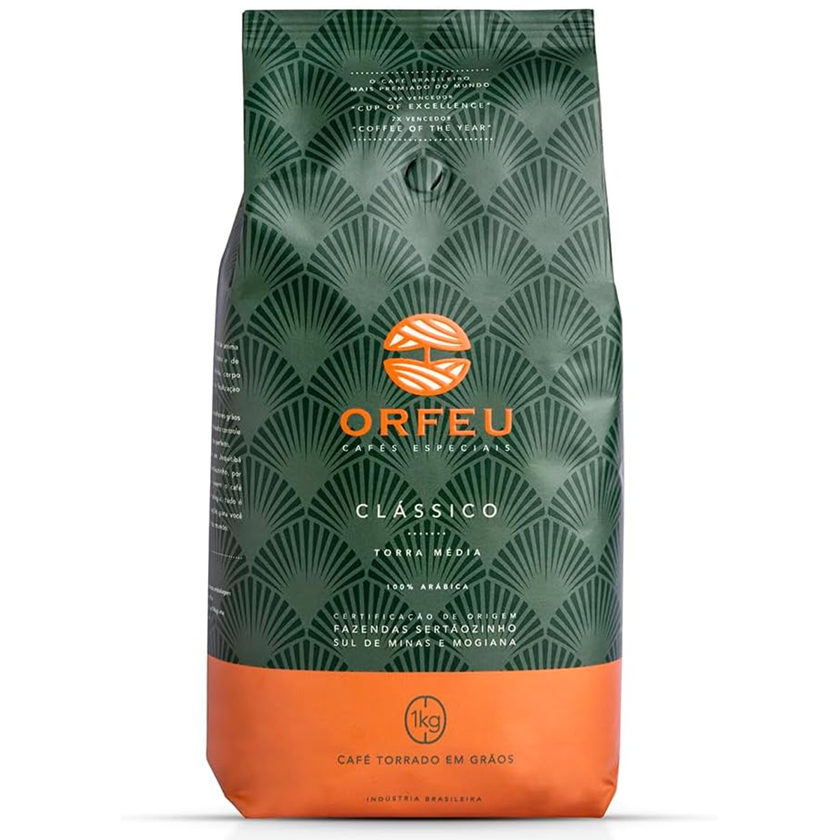 Café em Grãos Orfeu Clássico e Intenso - Combo 2 x 1Kg - Locafé