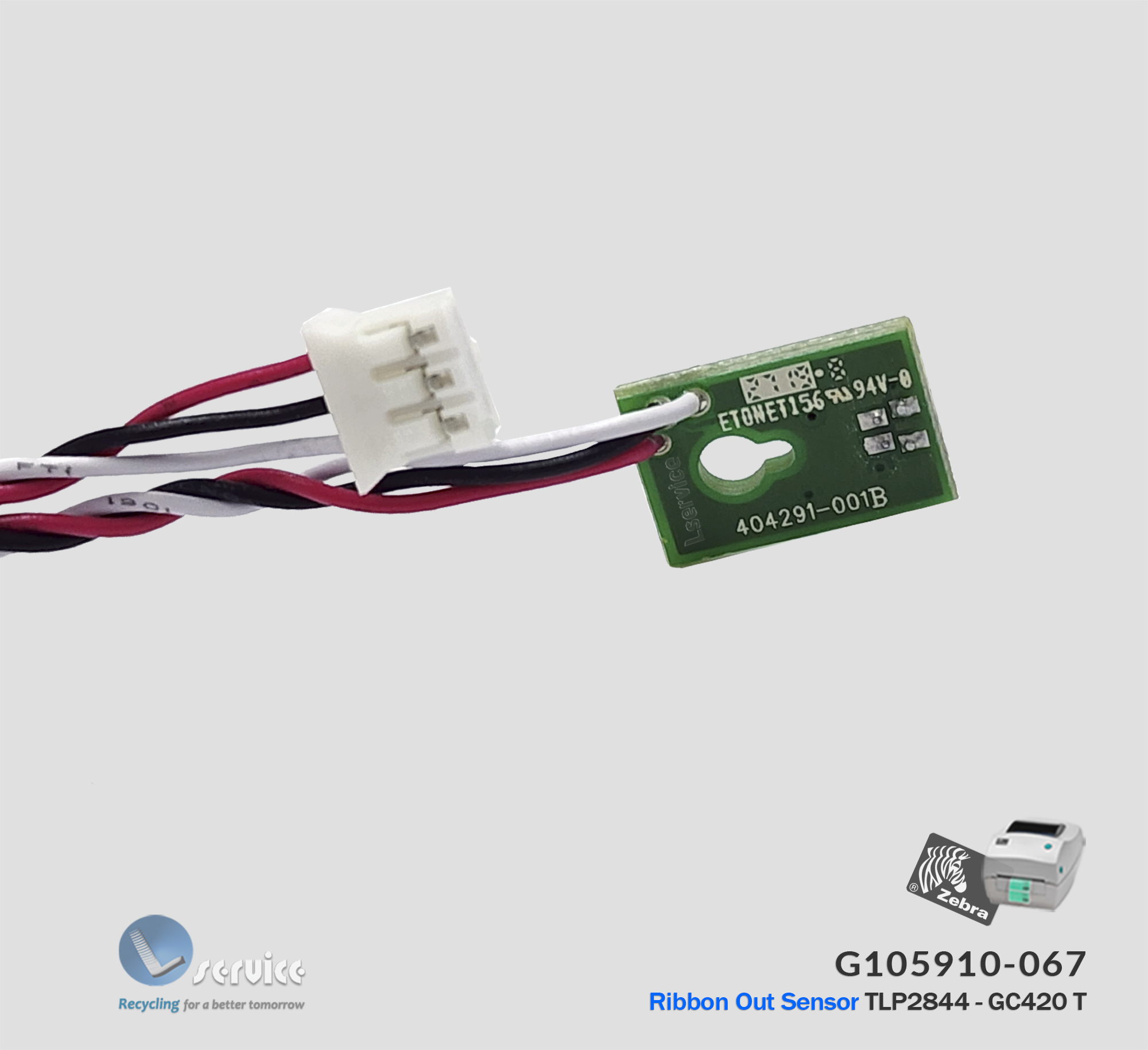 Ribbon Out Sensor TLP2844/GC420T|G105910-067 - Lservice peças e ...