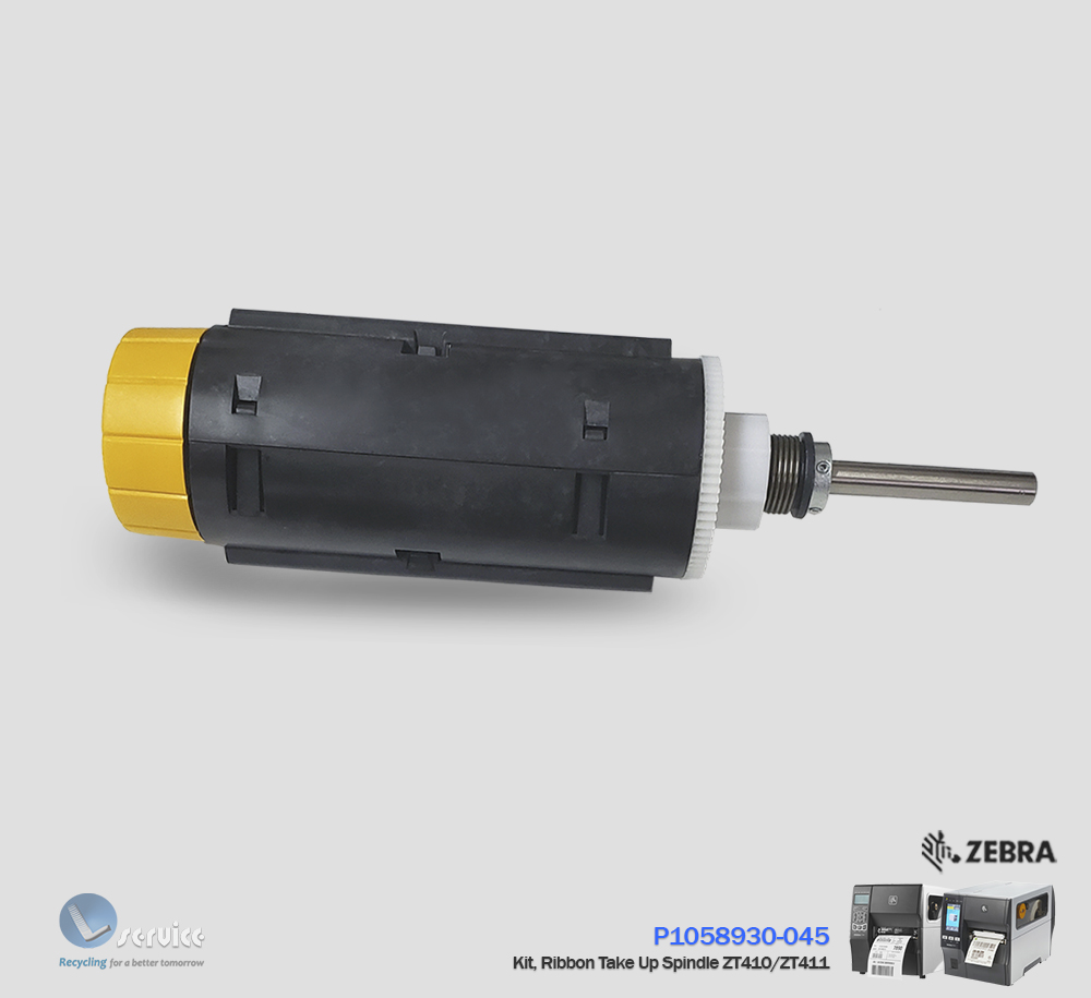 Rebobinador de ribbon Zebra ZT410/ZT411 - Lservice peças e impressoras.