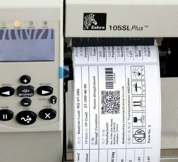 Impressora de etiquetas Zebra 105SL Plus - Lservice peças e impressoras.