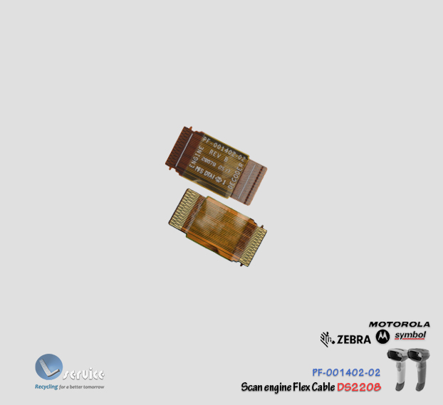 Modulo scanner e cabo flex Zebra DS2208 - Lservice peças e impressoras.