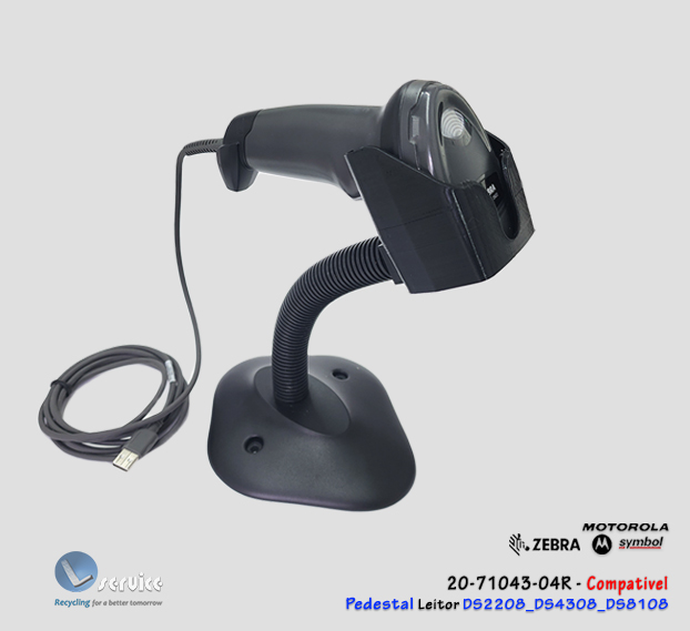 Suporte do Leitor Zebra DS2208, DS4308, DS8108 - Lservice peças e ...