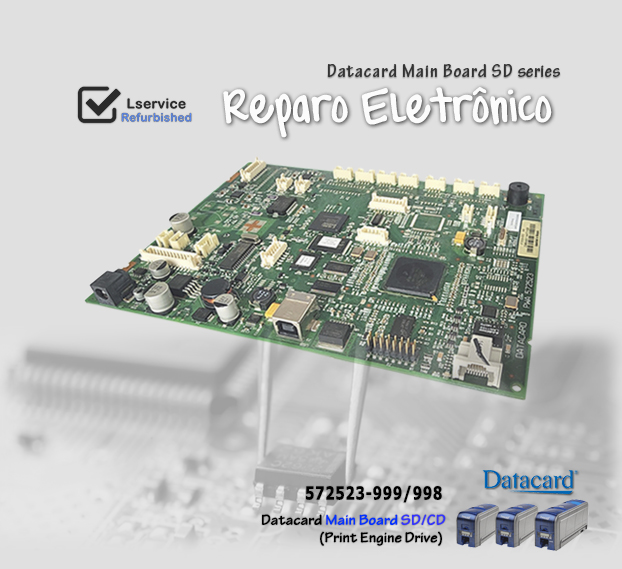 Placa Principal Datacard SD260 - Lservice peças e impressoras.