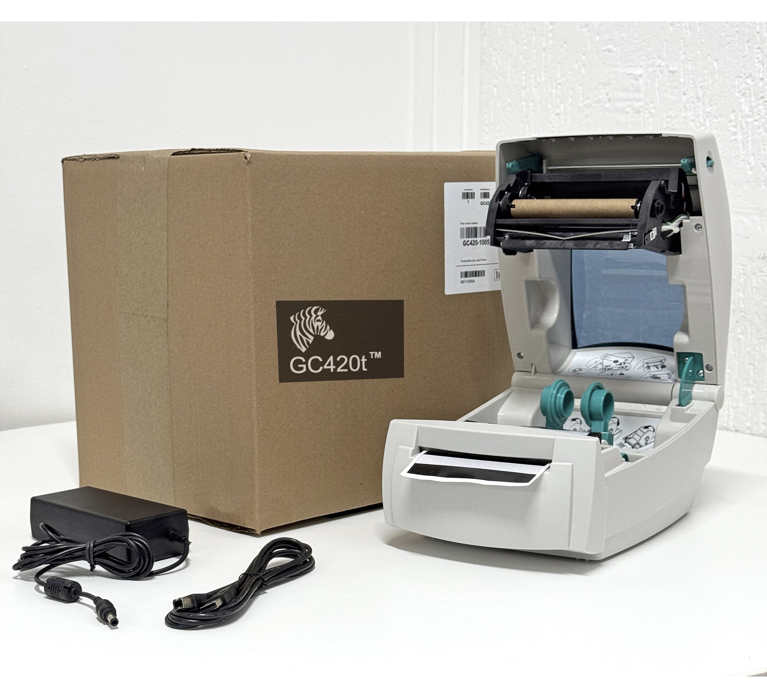 Impressora de etiquetas Zebra GC420T + Cutter (Guilhotina) - Lservice ...