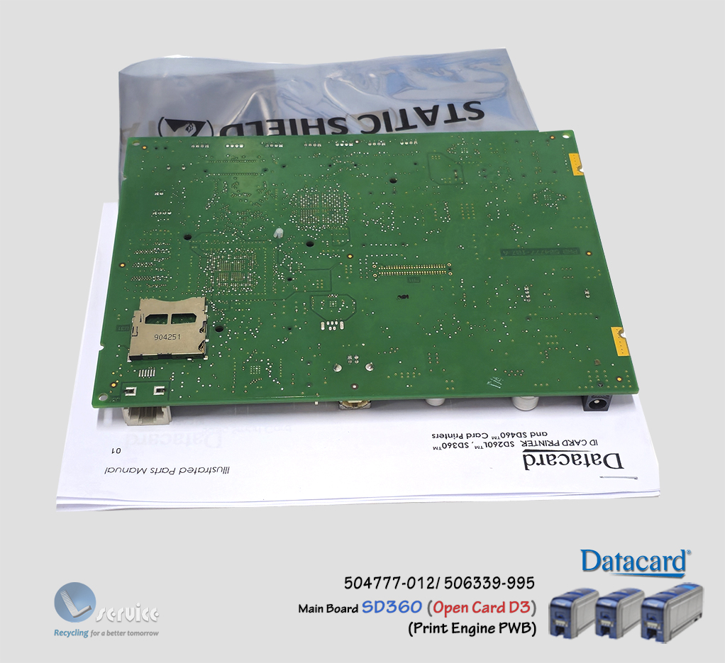 Placa Principal Datacard SD360 (Open Card D3) - Lservice peças e ...