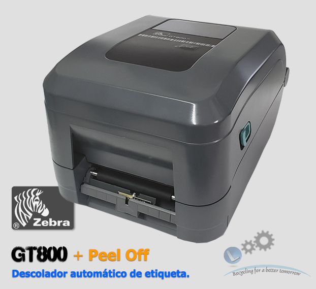Impressora Zebra GT800 com destacador automático de etiqueta - Lservice ...