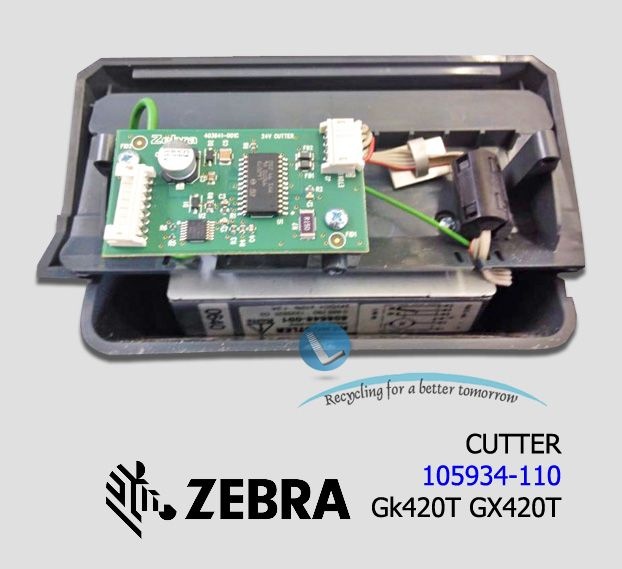 Impressora Zebra GX420T com CUTTER - Lservice peças e impressoras.