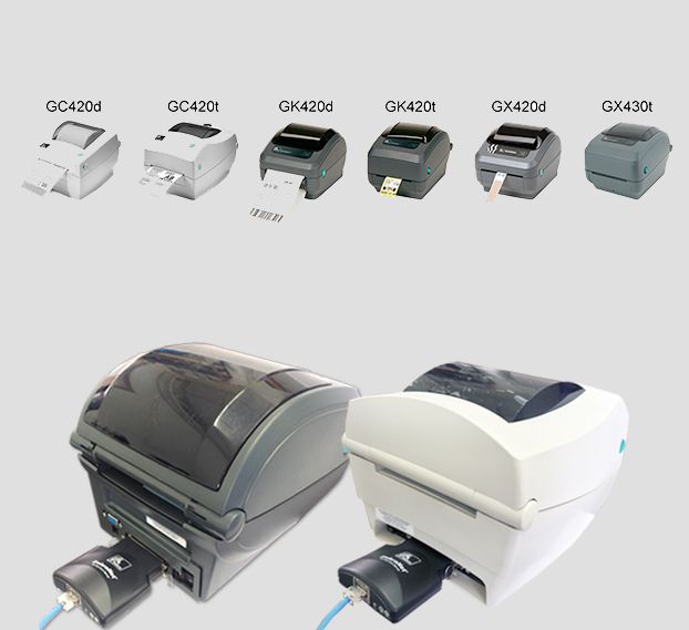 ZebraNet 10/100 Parallel Print Server - Lservice peças e impressoras.