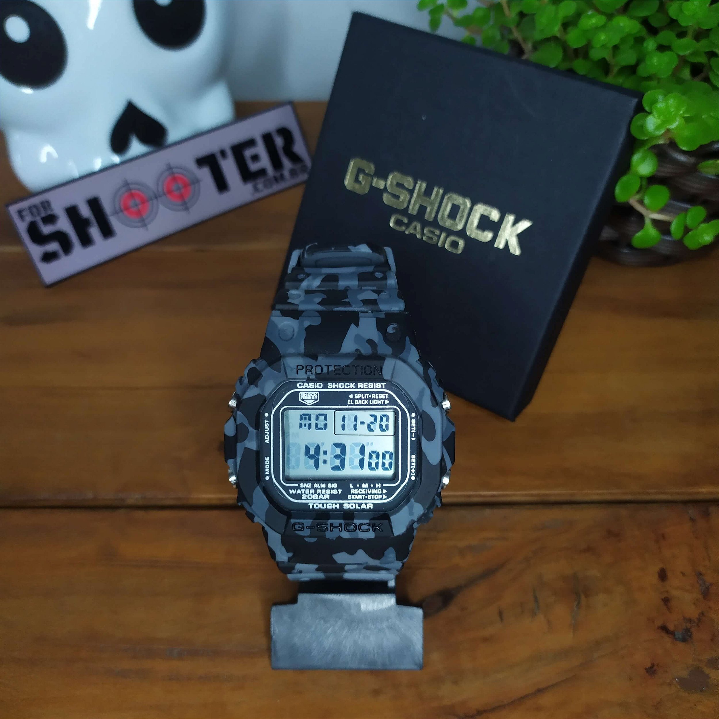 Relógio Militar G-SHOCK DW PROTECTION - FORSHOOTER - Militar e tático