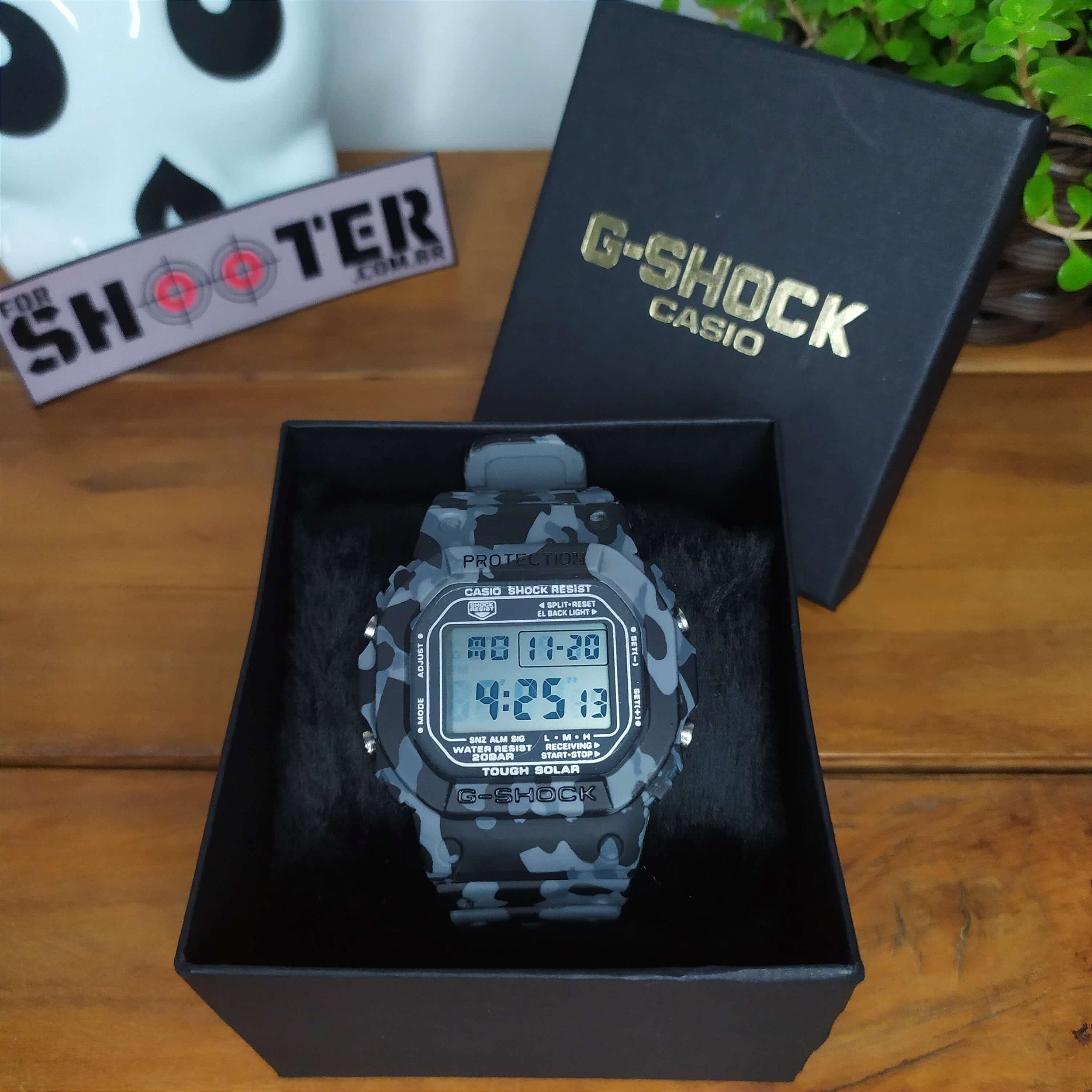 Relógio Militar G-SHOCK DW PROTECTION - FORSHOOTER - Militar e tático