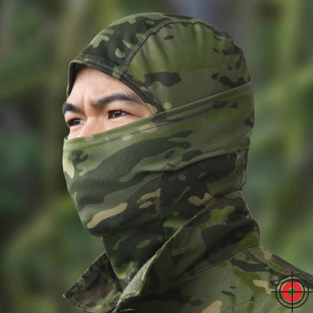 Kit Boné + Balaclava Tático - FORSHOOTER - Militar e tático