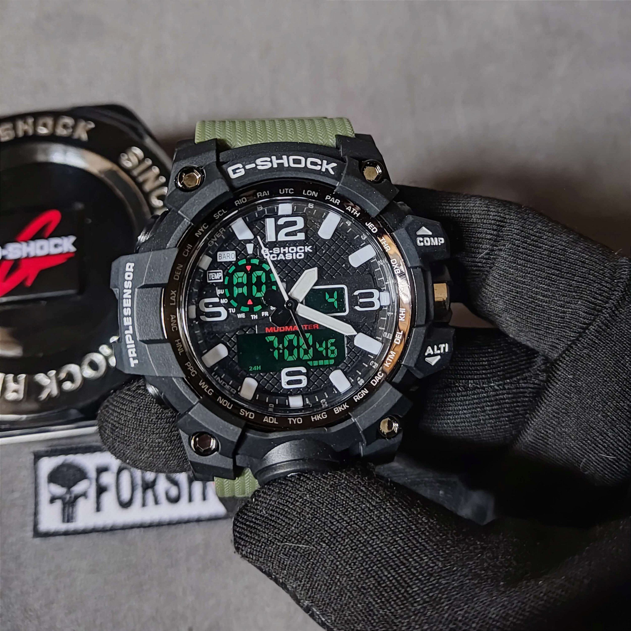 Militar G-SHOCK Mudmaster 2.0 Green - FORSHOOTER - Militar e tático