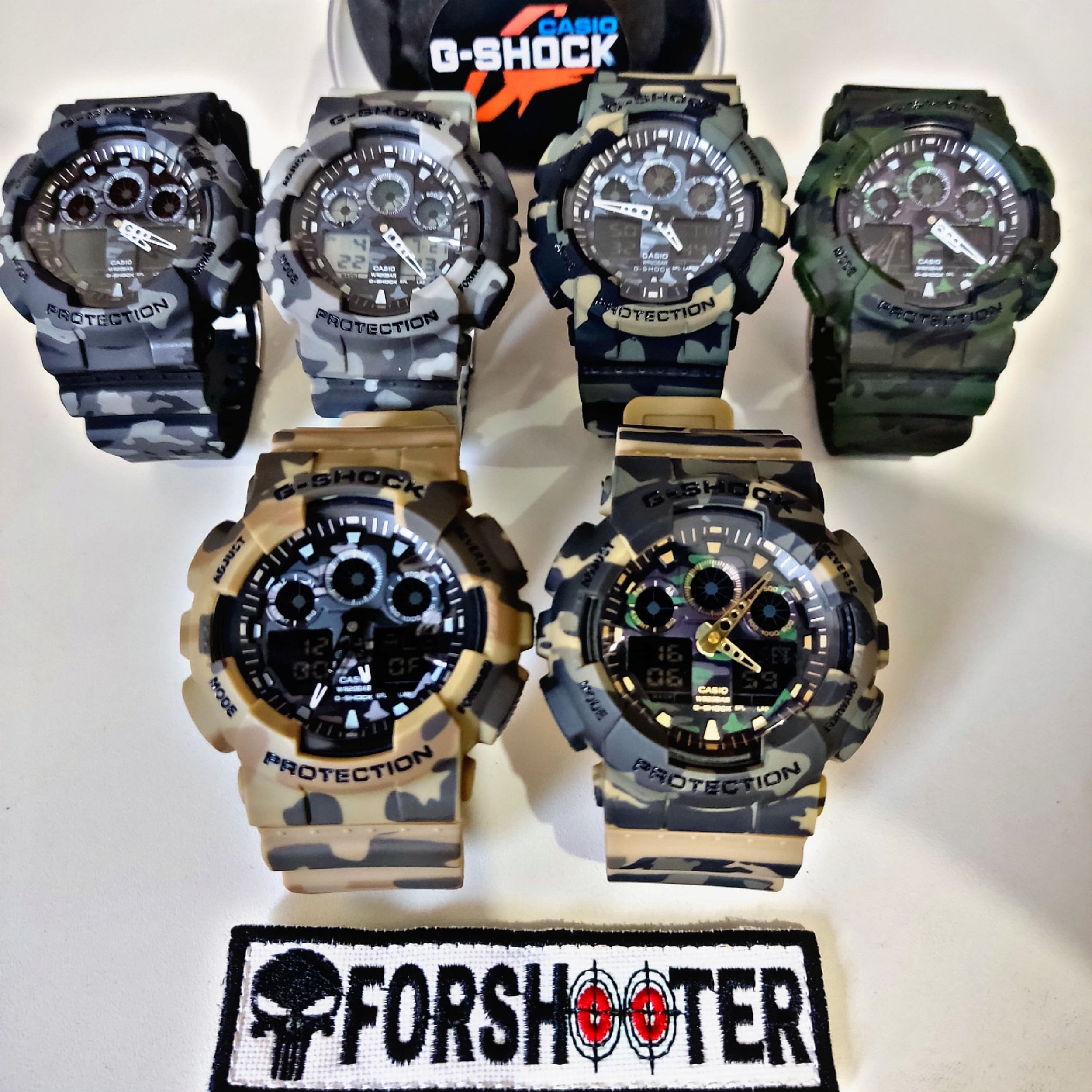 Militar G-SHOCK CAMO - FORSHOOTER - Militar e tático