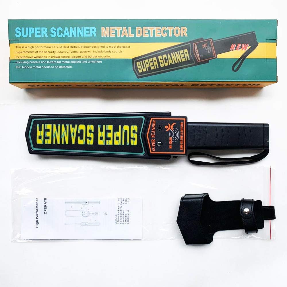 Detector de Metal Super Scanner para Segurança e Revista - FORSHOOTER ...