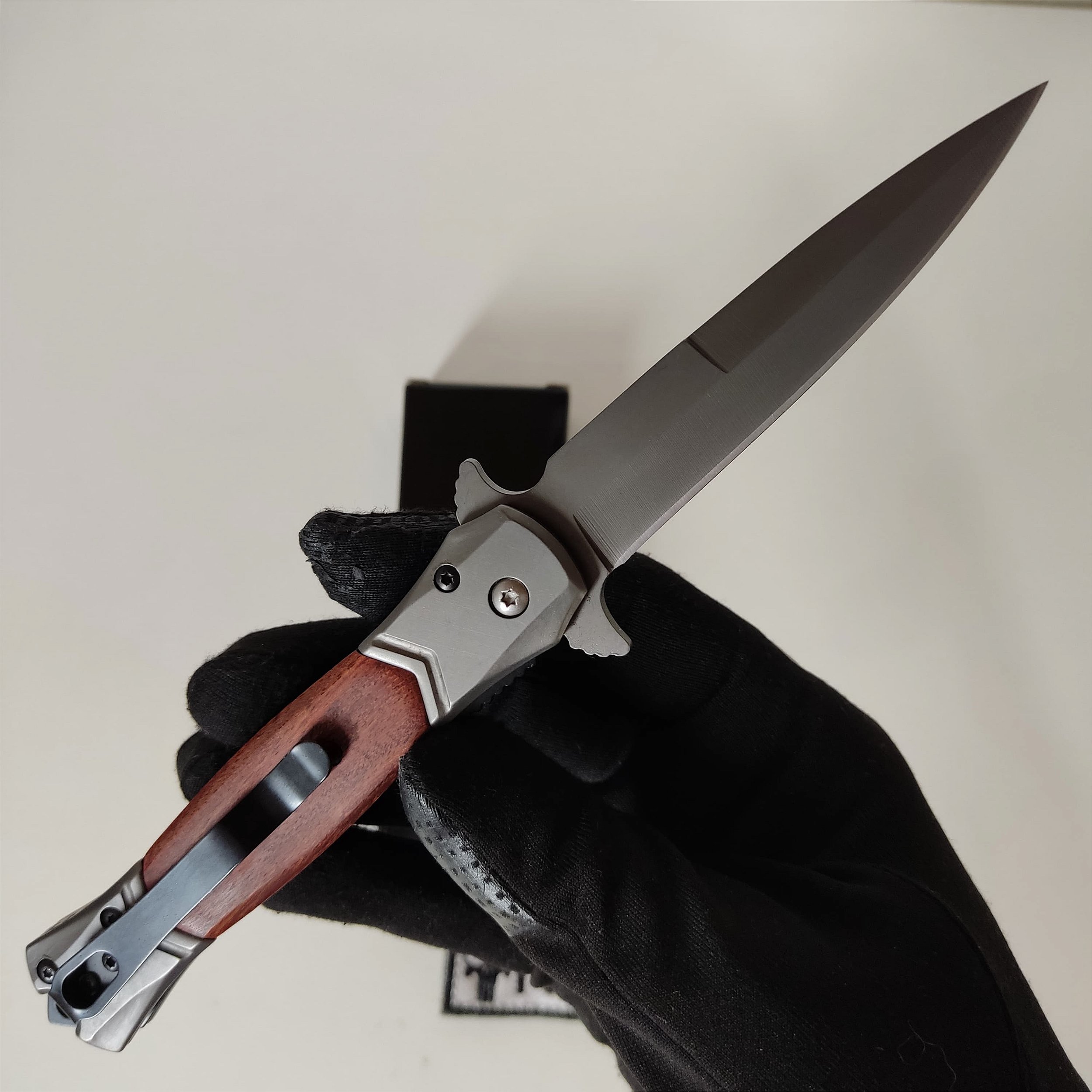 Canivete Tático Browning STILETTO ITALIANO - FORSHOOTER - Militar e tático