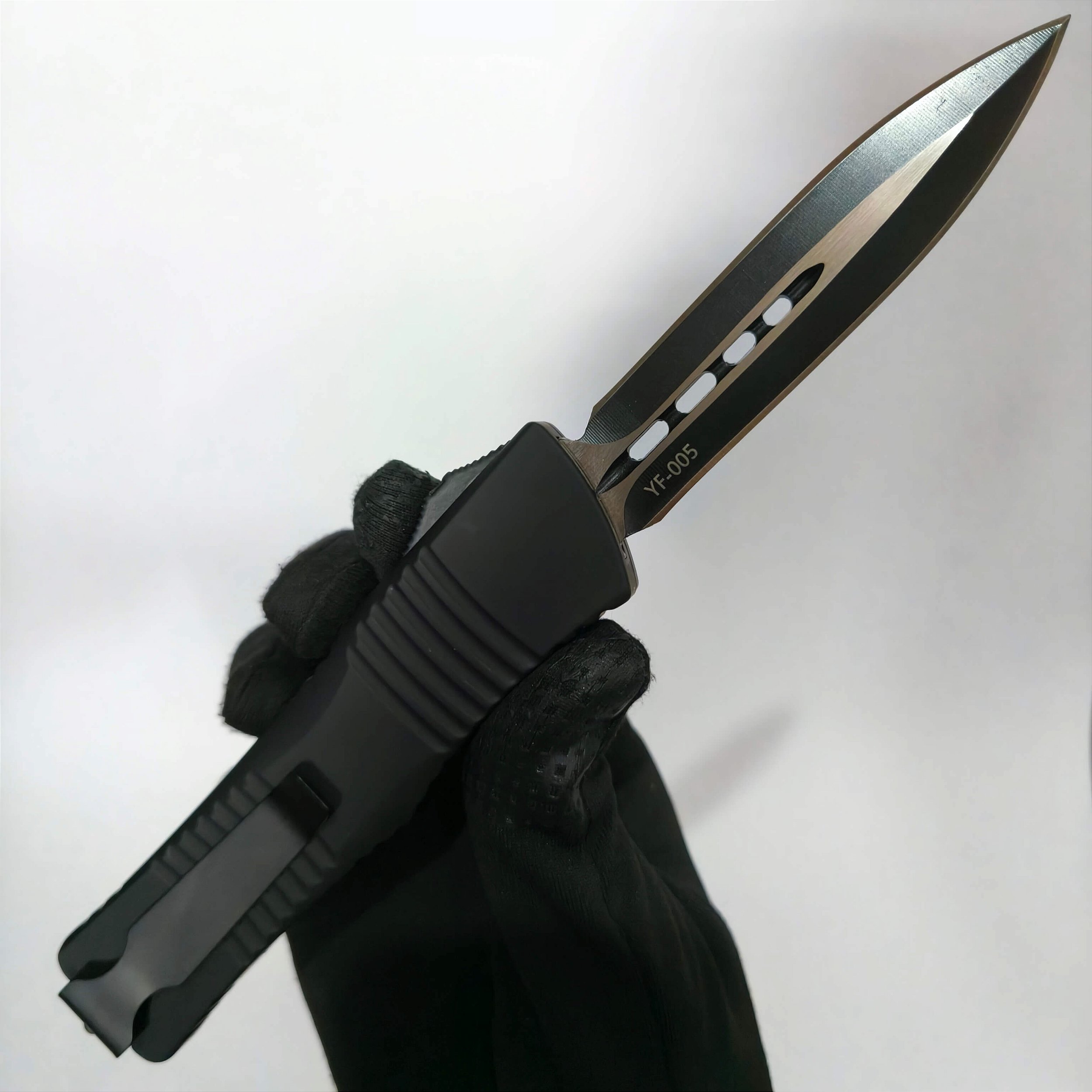 Canivete Tático Automático JOHN WICK - FORSHOOTER - Militar e tático