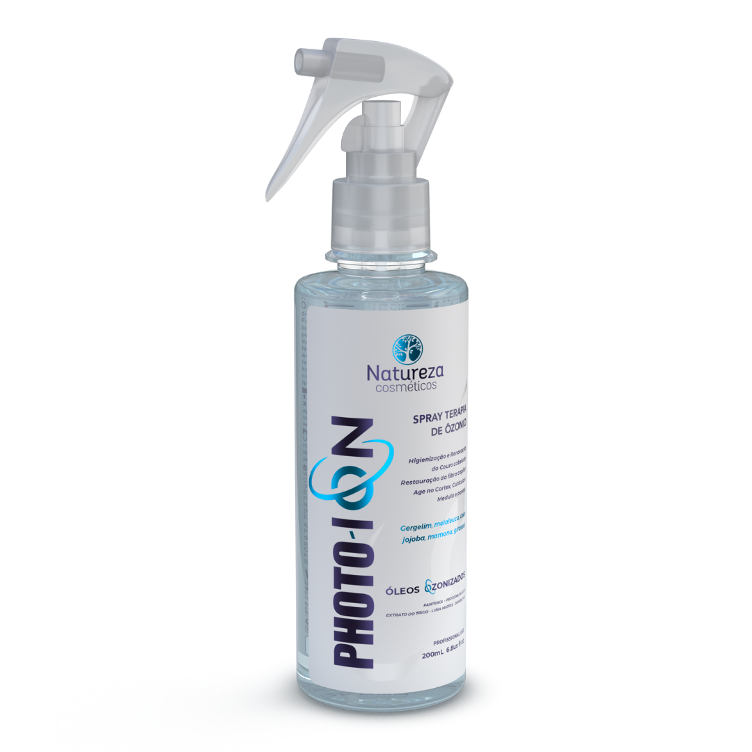 Kit Escova Photo Ion + Spray Terapia de Ozônio 200ml - Natureza ...